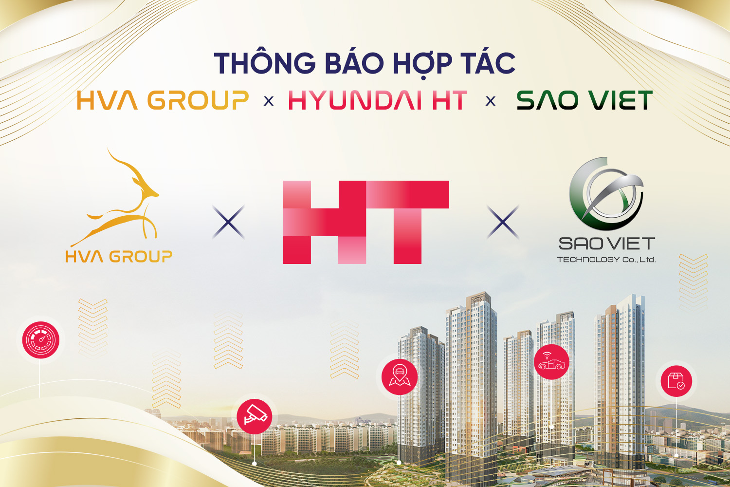Lễ Ký kết hợp tác HVA x HYUNDAI HT x SAO VIỆT - HVA Group